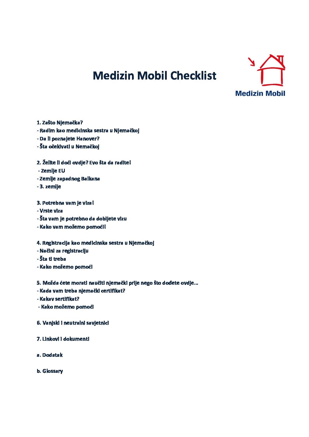 Medizin Mobil Checklist BOS – Medizin Mobil